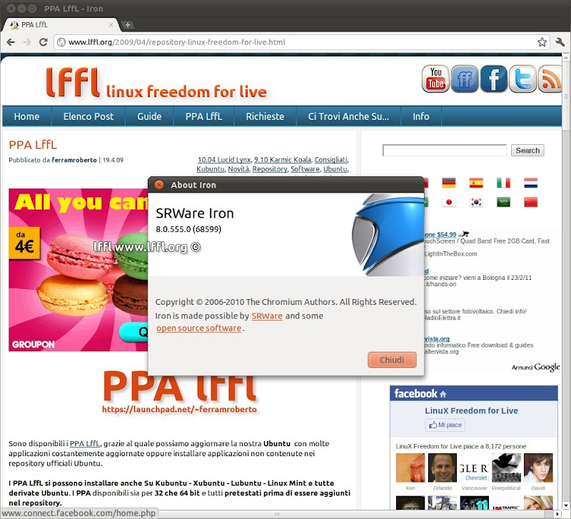 Iron Browser 8.0.555.0 - Sfruttare le funzionalità Avanzate di Chrome ...